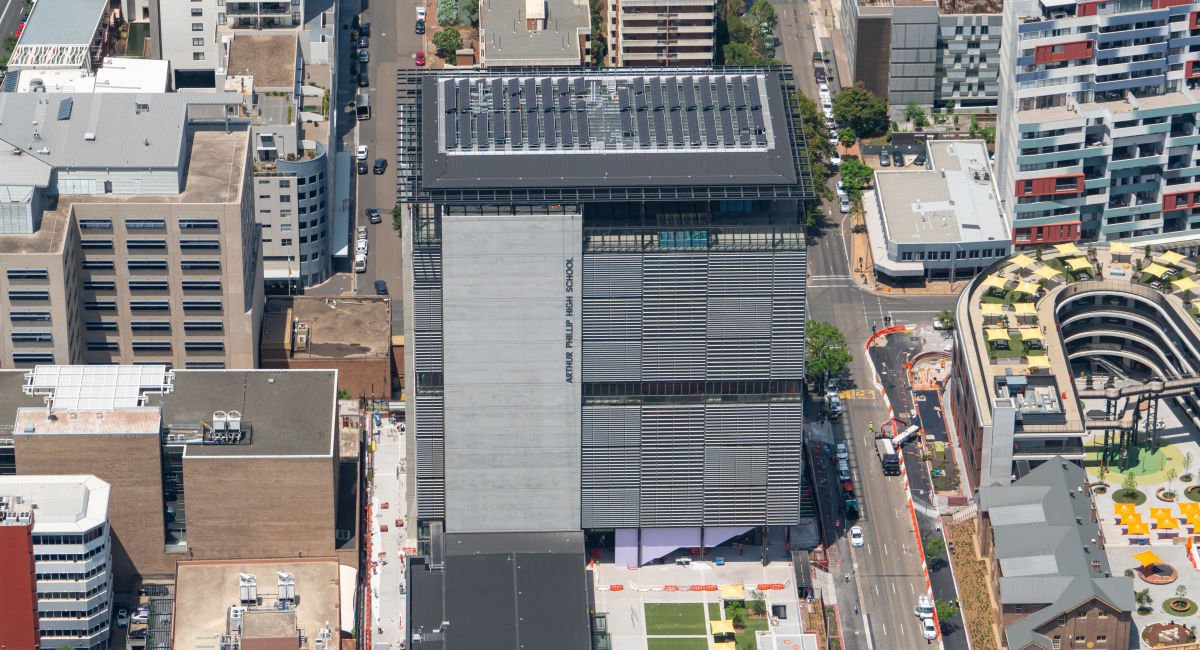 Sydney's first high-rise school - BESIX Watpac