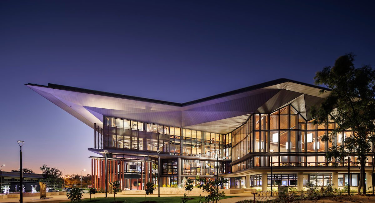 Works wrap up at stunning JCU EIP building - BESIX Watpac
