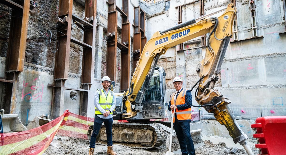 Poly Centre Sydney commences construction - BESIX Watpac